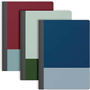 Amazon.com : PAPERAGE 3-Pack Composition Notebook Journals, 140 Pages ...