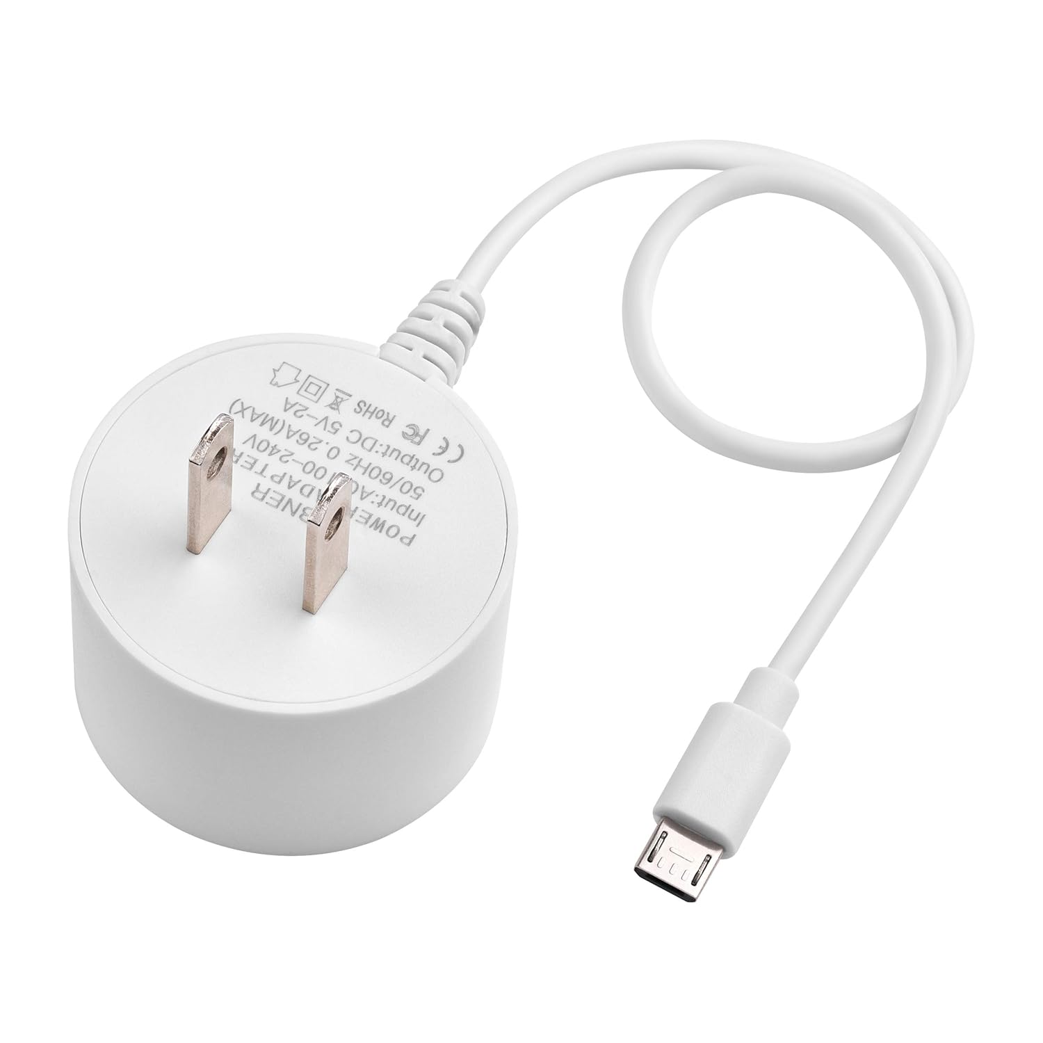 Vebner 12in Power Adapter Compatible with Google Home Mini Power Cable ...