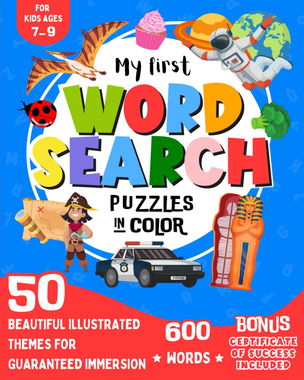 My First Word Search Puzzles Book for Children Ages 7-9: Dive into a ...