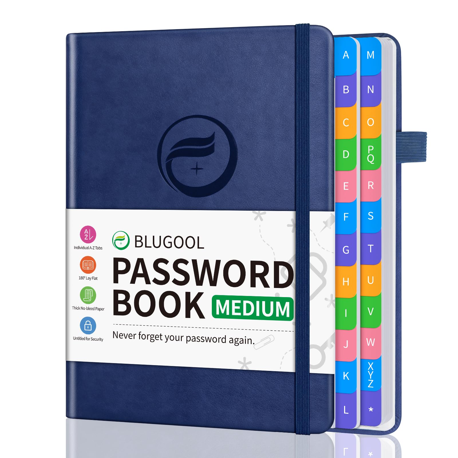 Amazon.com : Password Book with Alphabetical Tabs, Password Keeper Book ...