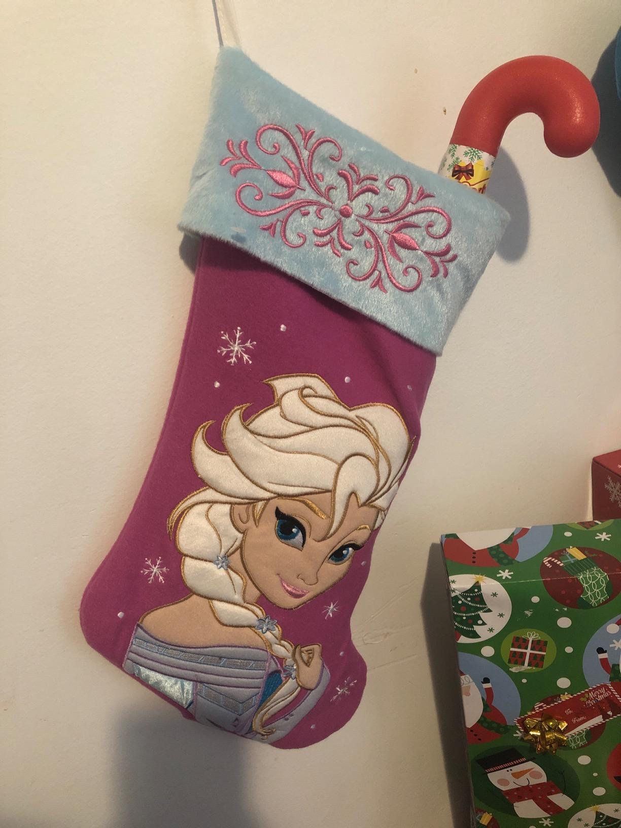Amazon.com: Disney Frozen Elsa Stocking : Home & Kitchen