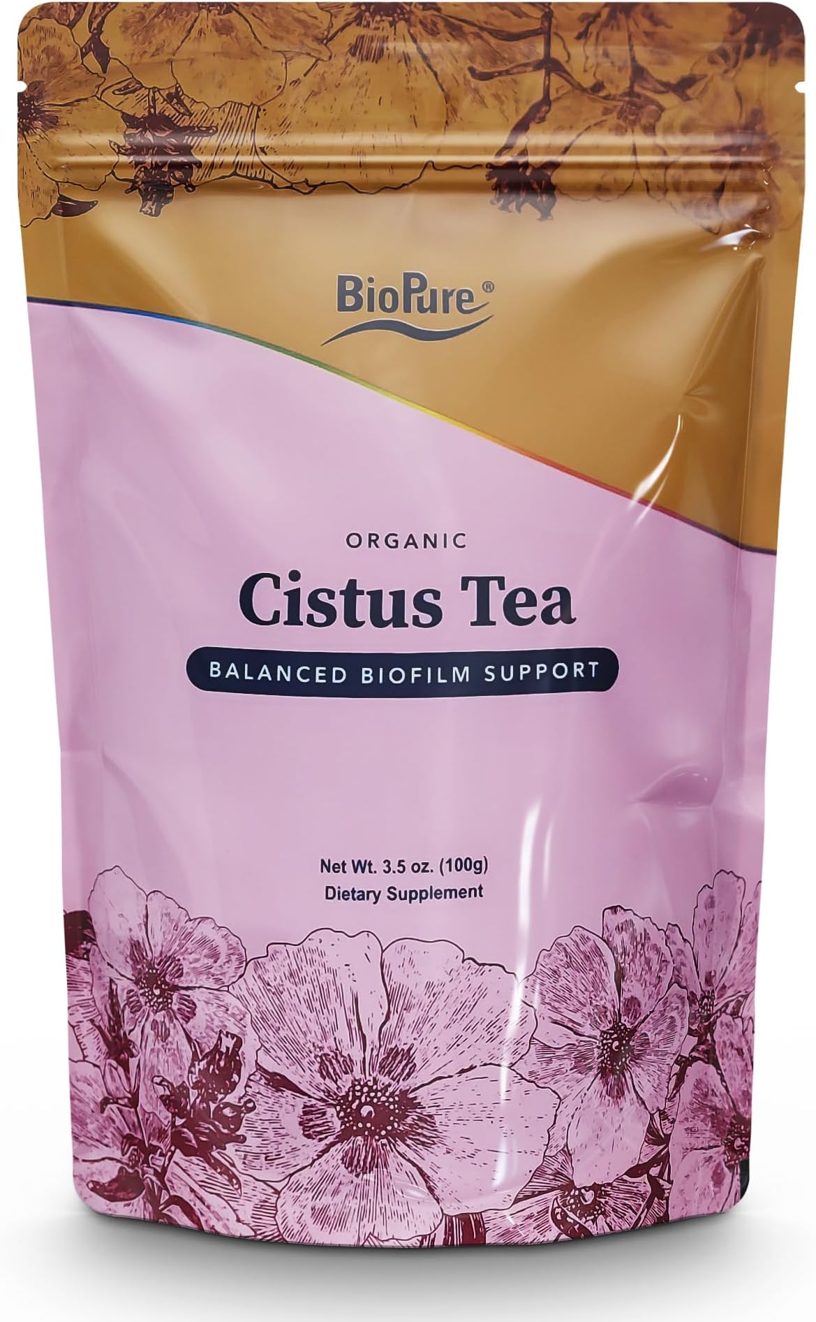 Amazon.com : Organic Cistus Incanus Rock Rose 200 Tea Bags (200 x 1.3g ...