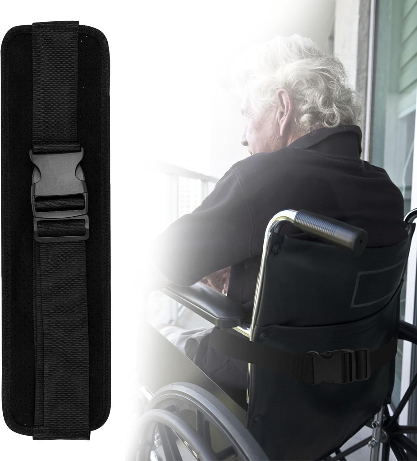 Amazon.com: OOCOME Wheelchair Seat Belt Safety, Adjustable Non-Slip ...