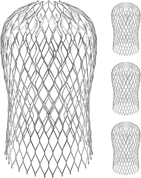 exmygboy 4 PCS Metal Gutter Guards - Stainless Steel Gutter Guard 3 ...