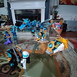 Amazon.com: LEGO NINJAGO Water Dragon Toy, 71754 Building Set with 5 ...