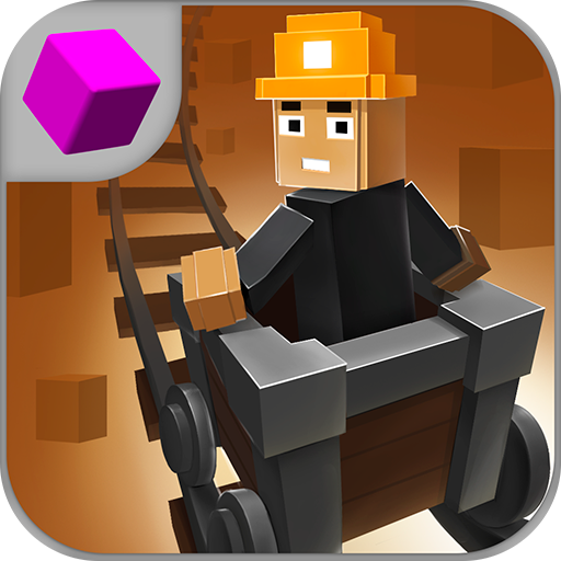 Aplicación Mine Cart Racing Contest 3D: Pixel Man Karting Racer ...