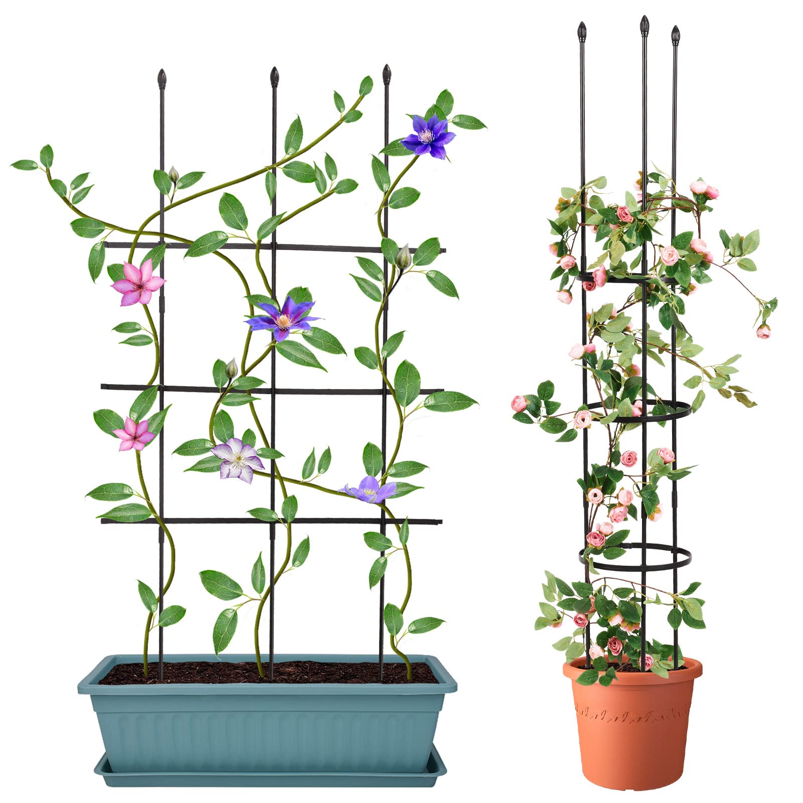 Snapklik.com : Lalahoni Garden Trellis For Climbing Plants Outdoor, 48 ...