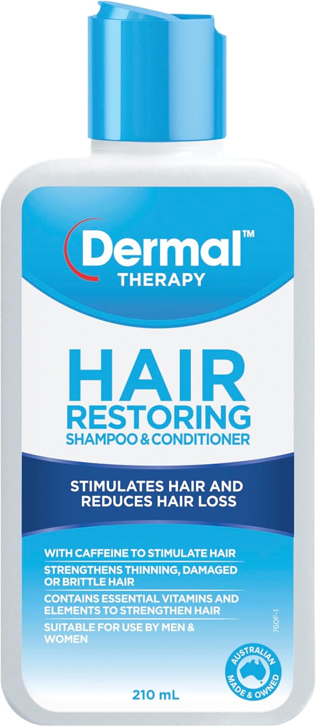 Dermal Therapy Hair Restoring Shampoo & Conditioner – 2-in-1 ...