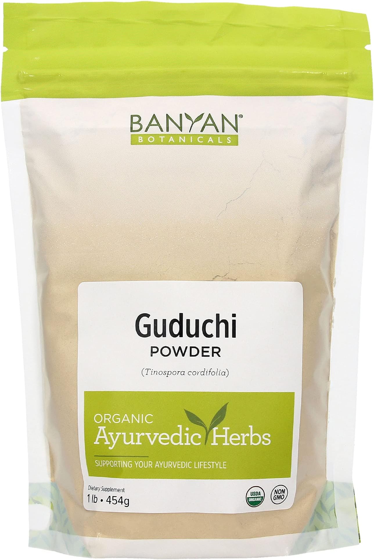 Amazon.com: Banyan Botanicals Guduchi Powder – Organic Guduchi Stem ...