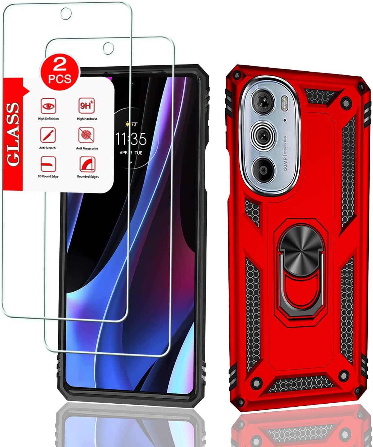Amazon.com: for Motorola Edge 2022 Case, Moto Edge 2022 Heavy Duty Case ...