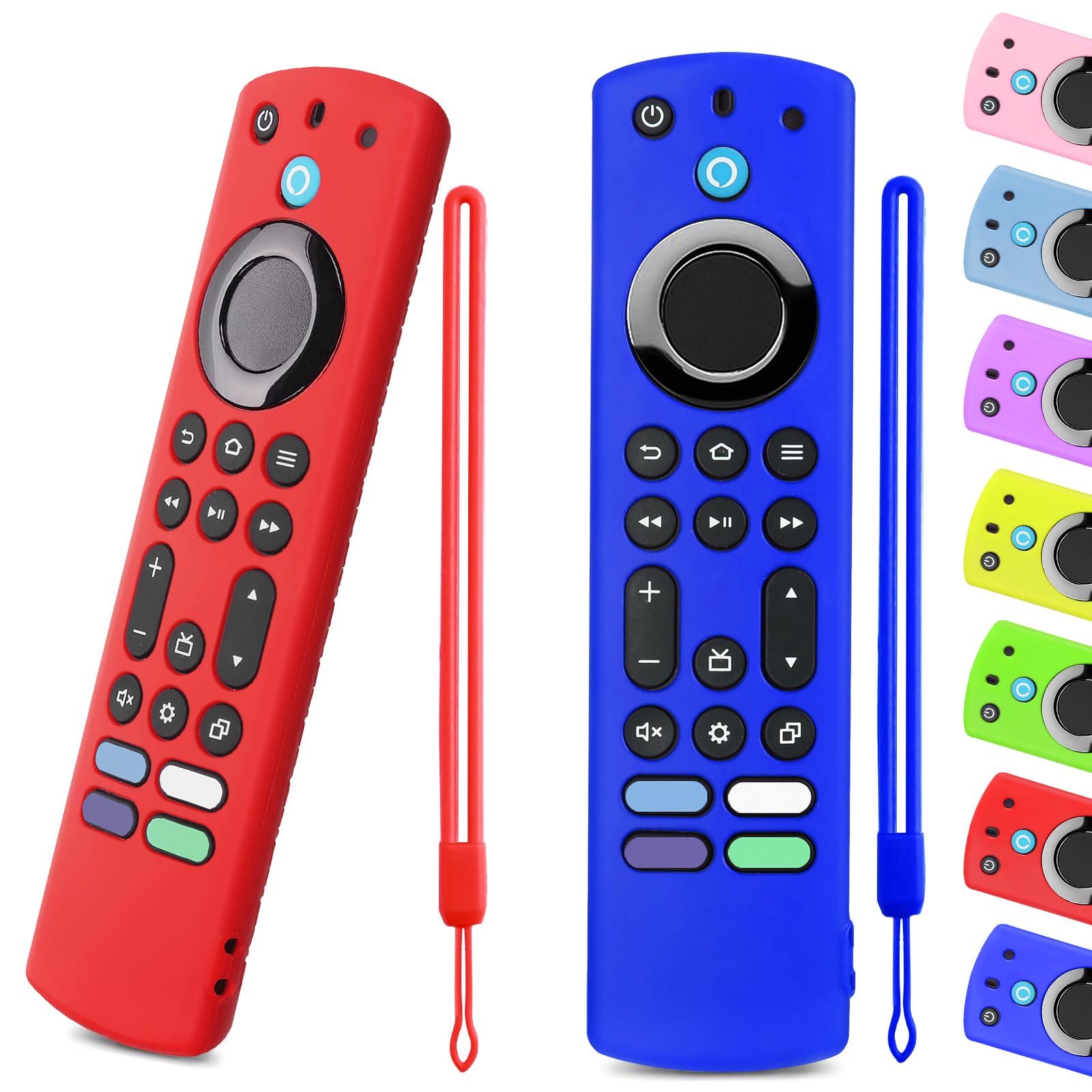 Amazon.com: OneBom (2pcs) Silicone Remote Cover for Firetv 4K Max (2nd ...