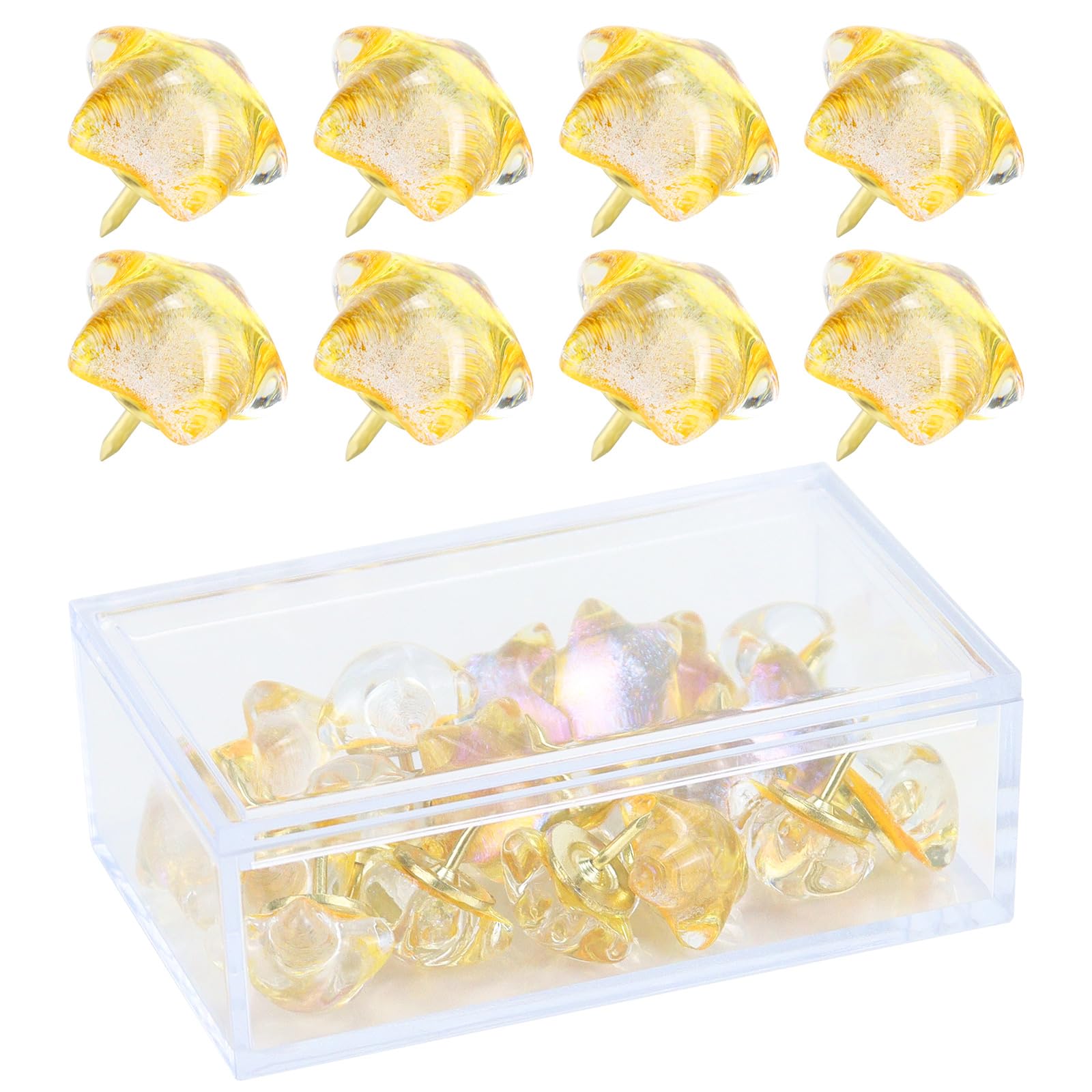 Snapklik.com : 20pcs Decorative Push Pins, Thumb Tacks For Bulletin ...