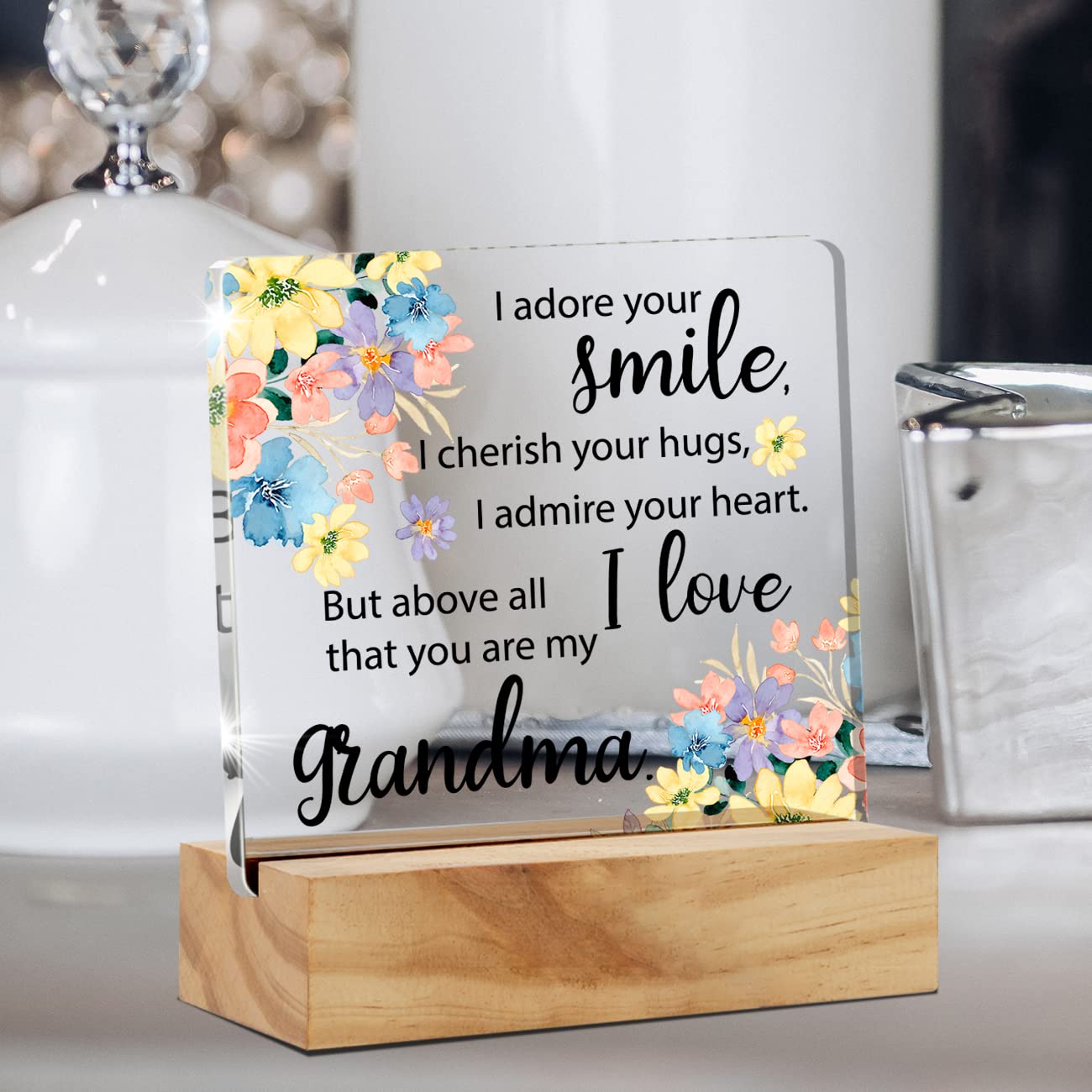 Snapklik.com : Grandma Gift Nana Gifts, You Are My Grandma Desk Decor ...