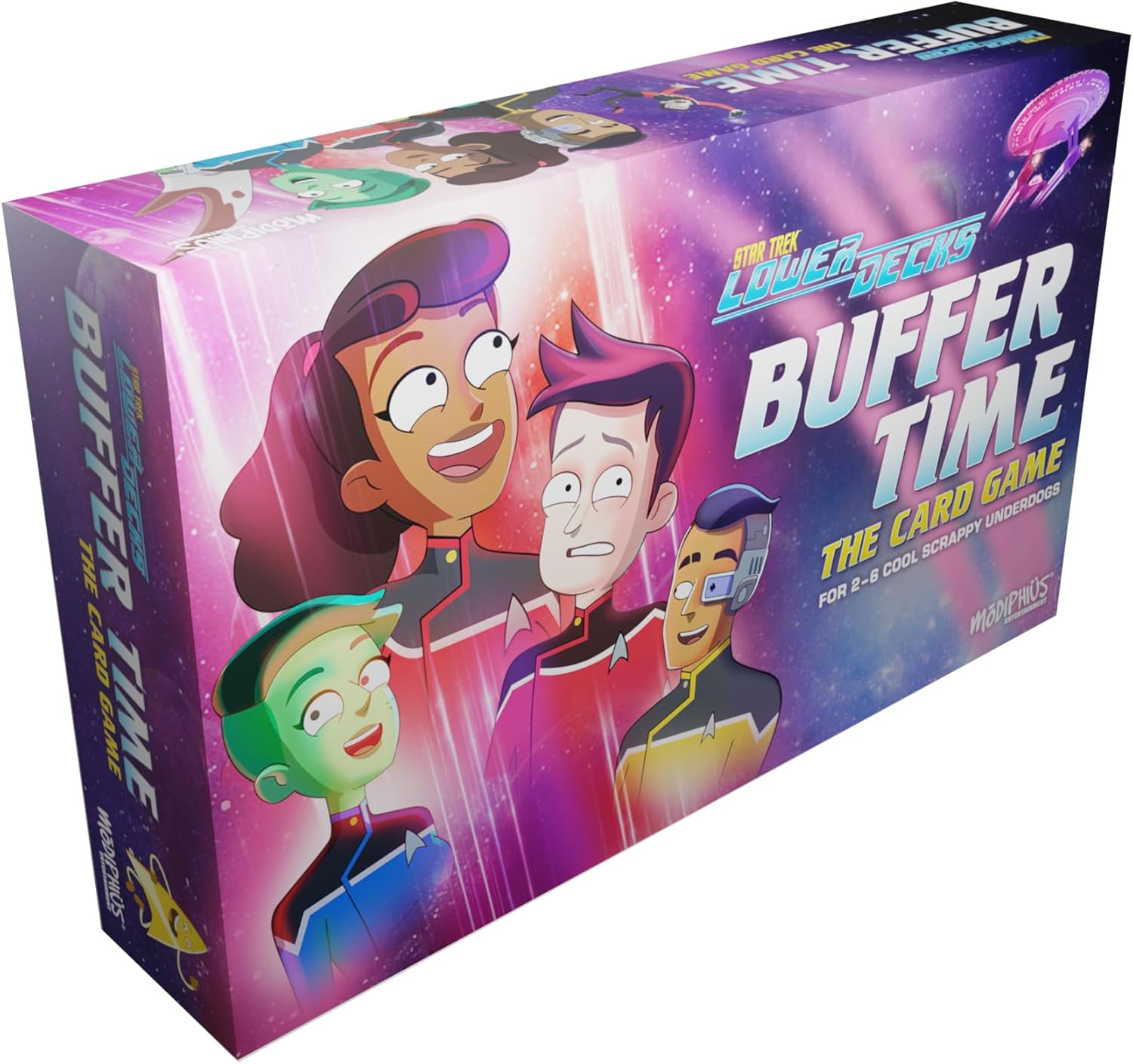 Amazon.com: Modiphius Star Trek: Lower Decks Buffer Time Card Game ...