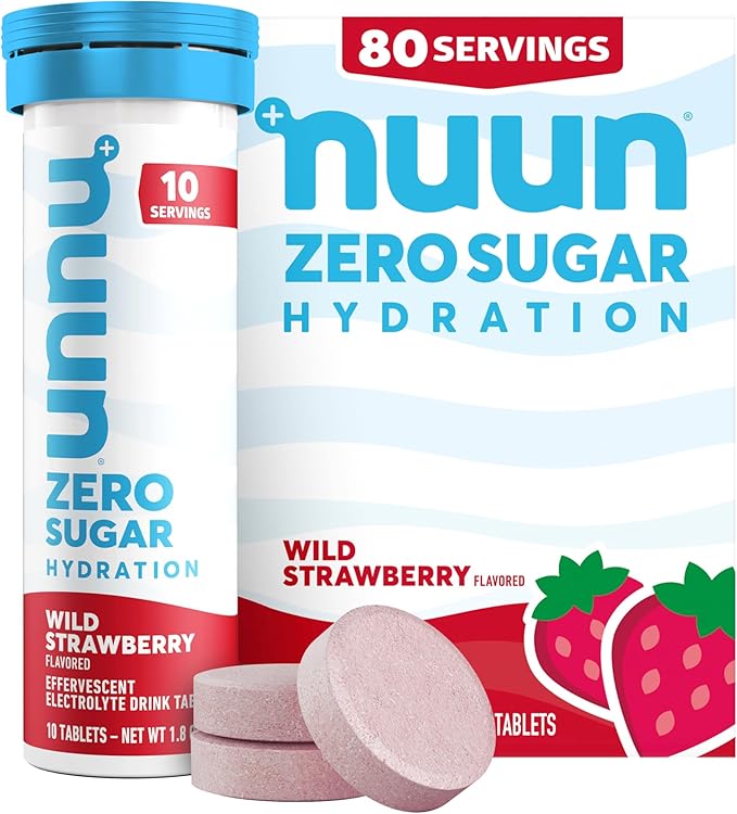 Amazon.com: Nuun Zero Sugar Hydration Electrolyte Tablets - Sodium ...