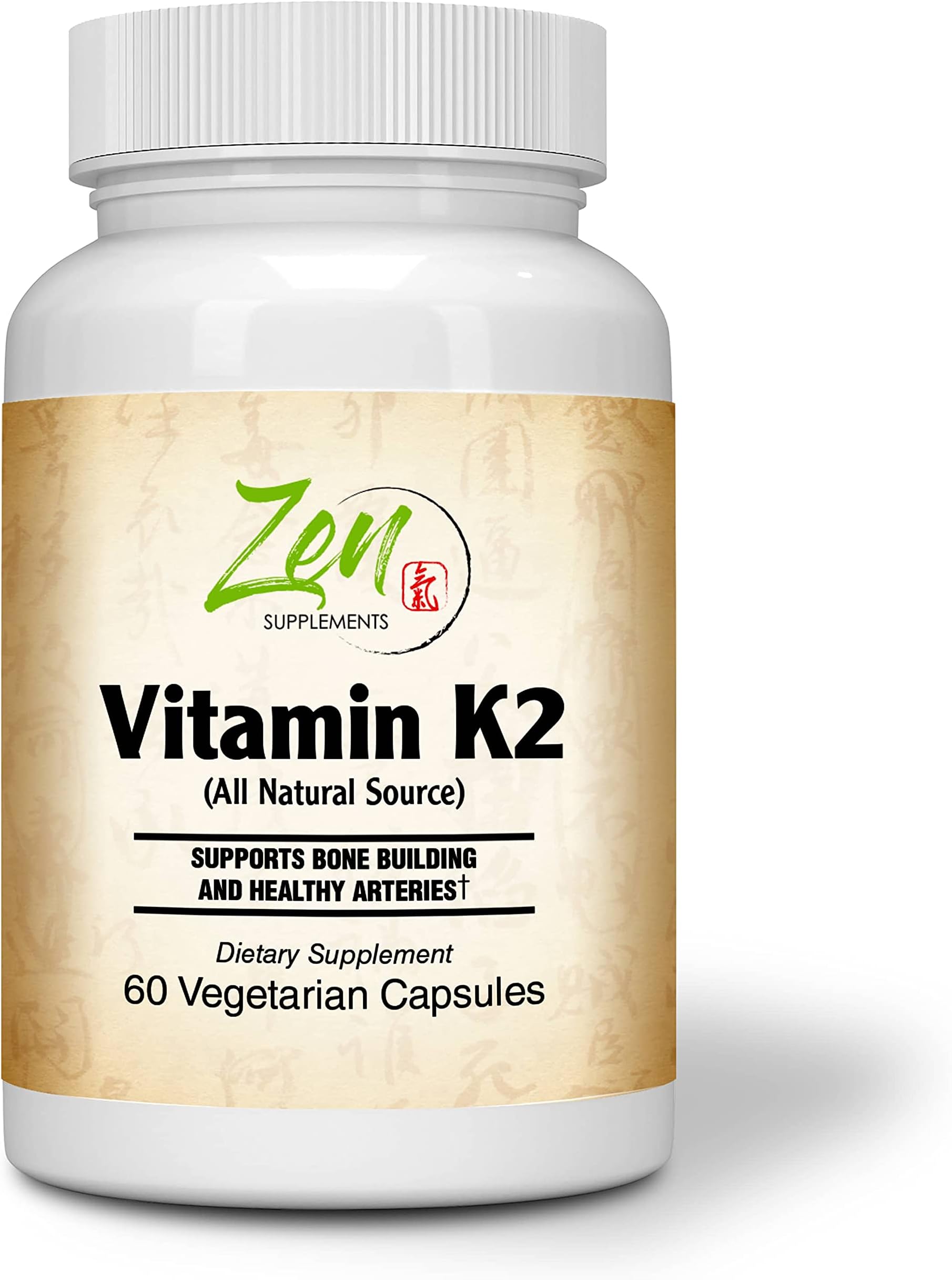Amazon.com: Zen Supplements - Vitamin K2 45Mcg MenaquinGold® Natural ...