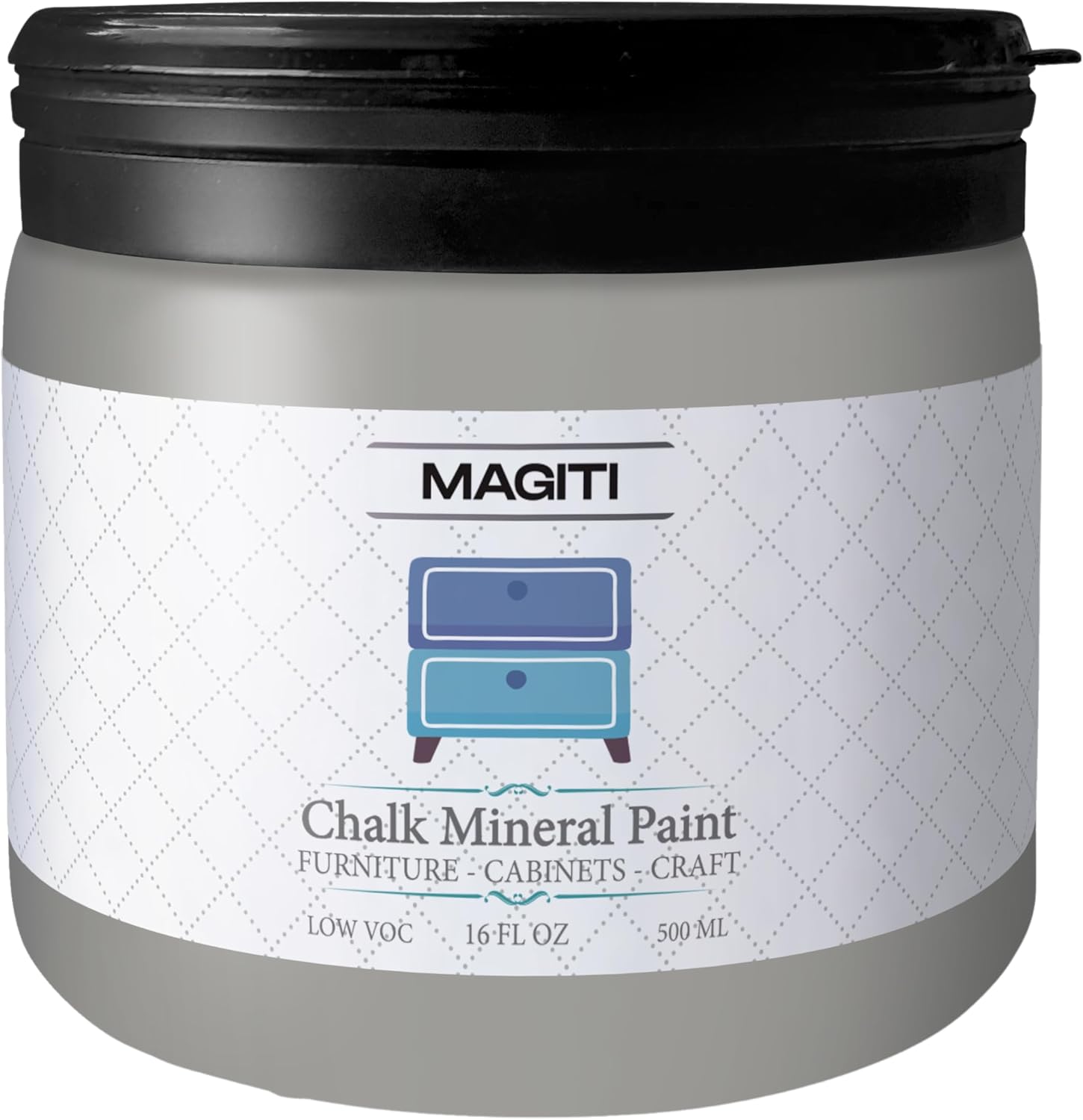 Amazon.com: MAGITI Chalk Mineral Paint - Chalk Paint for Furniture ...