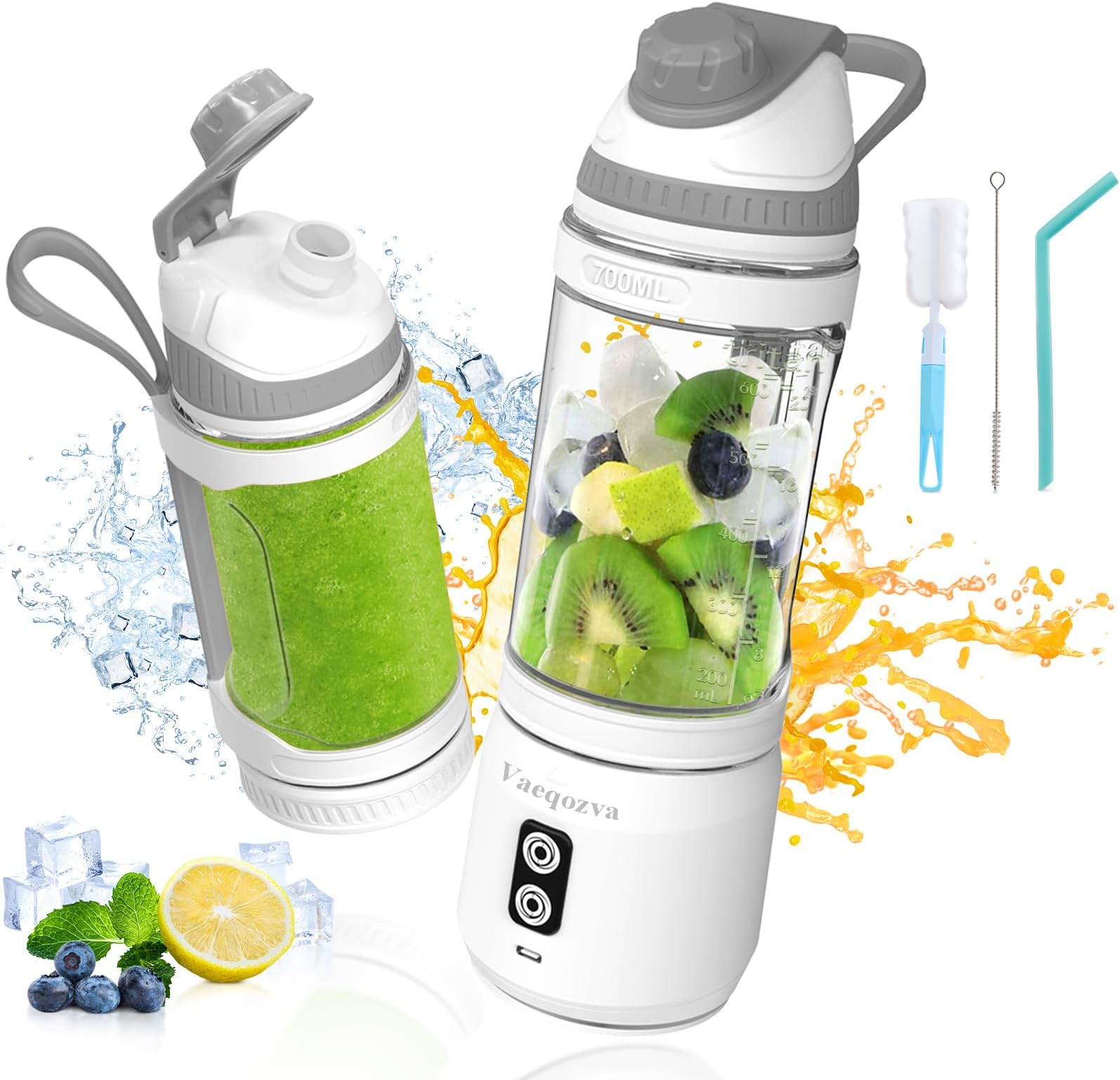 Amazon.com: BlendJet Portable Blender for Smoothies & Shakes - 16oz ...