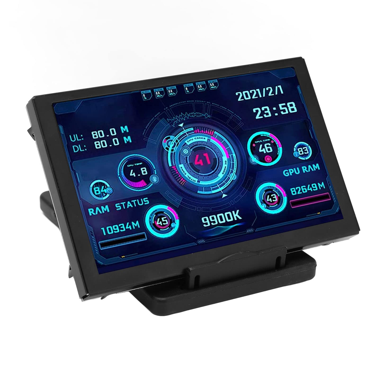 Amazon.com: 5 inch IPS USB Mini Screen AIDA64 PC CPU HDD Data Monitor ...