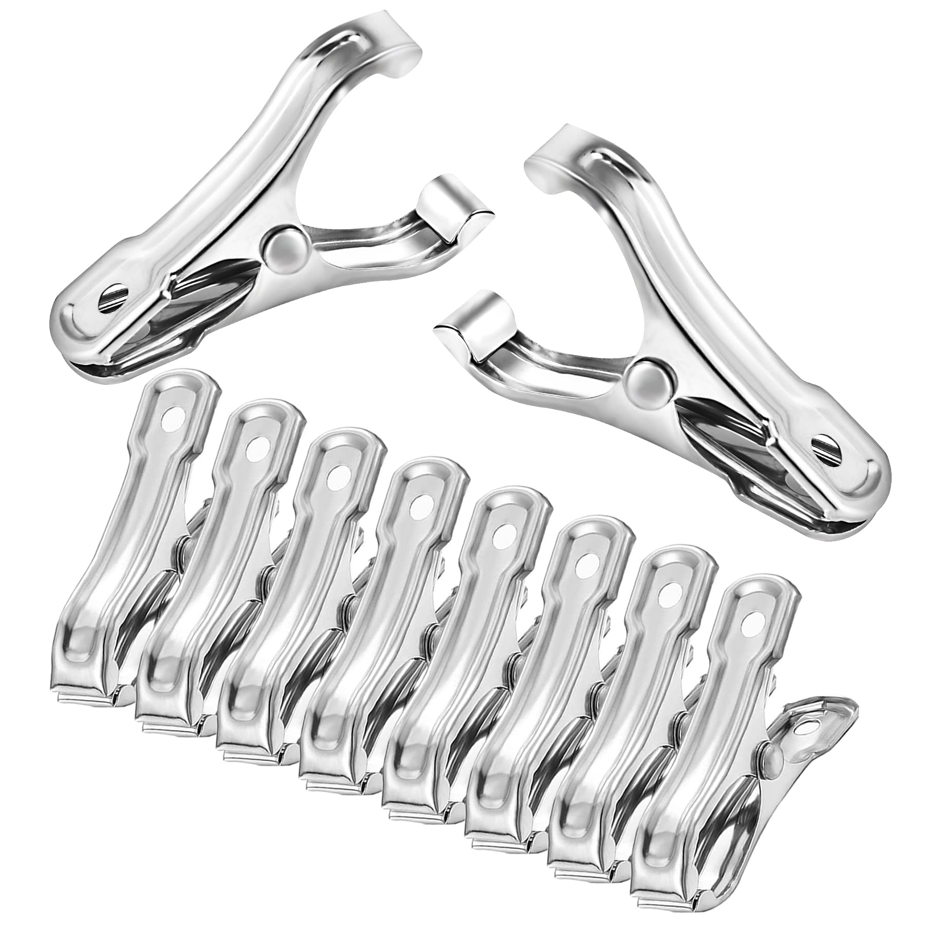 Amazon.com: Nagoofun Greenhouse Clips 80 pcs for Garden Netting ...