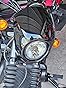 Amazon.com: TCMT Headlight Fairing Mask Visor For Harley Street 500 750 ...