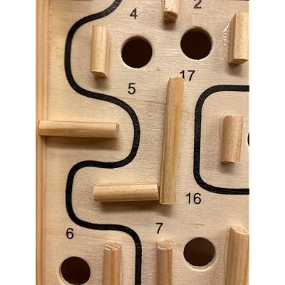 Buy Wooden Labyrinth Tilt Maze Game Dioche Games for 6 Years and Up ...