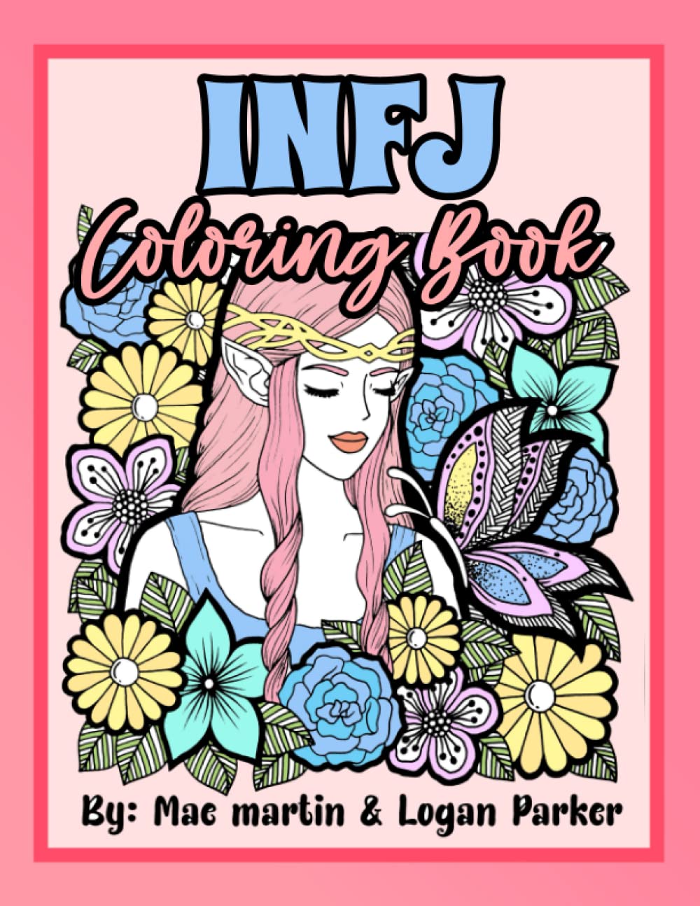 Buy INFJ Coloring Book for Adults, Myers Briggs Personality, MBTI ...