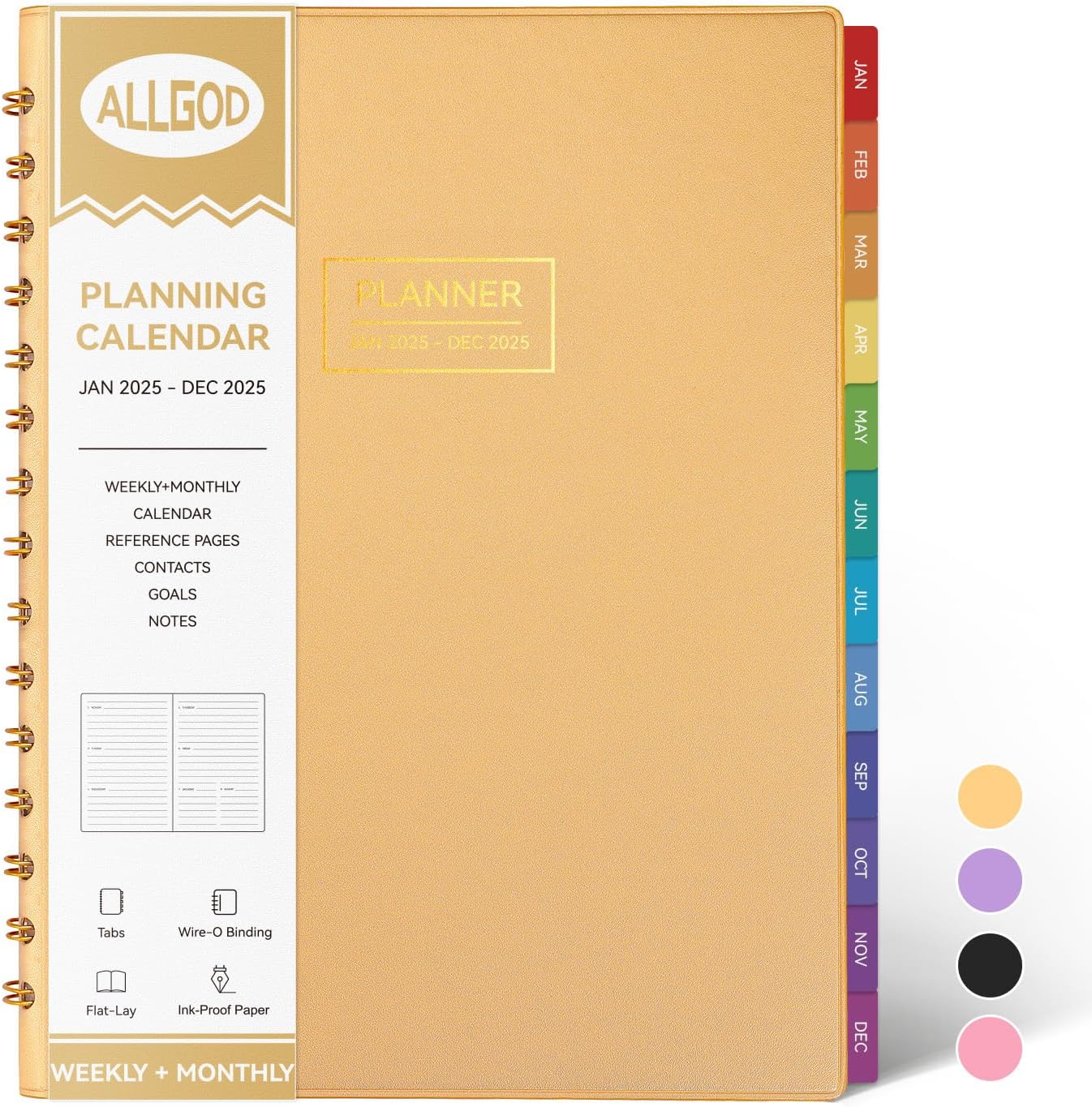 Amazon.com : 2024-2025 Planner - Weekly & Monthly Planner 2024-2025 ...