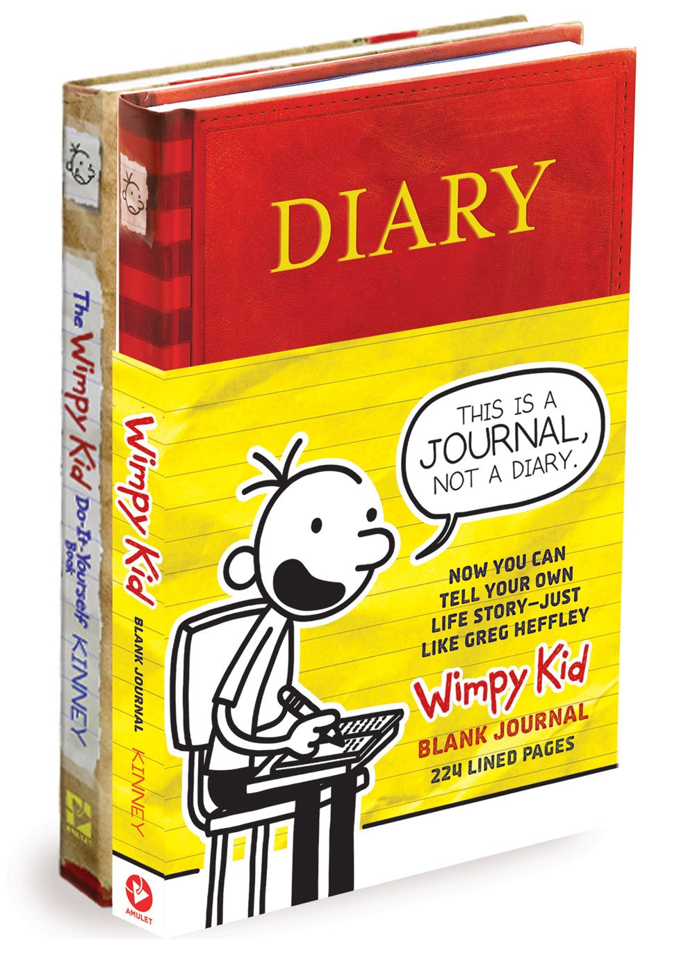 Diary of a Wimpy Kid Blank Journal/Diary of a Wimpy Kid Do-it-yourself ...