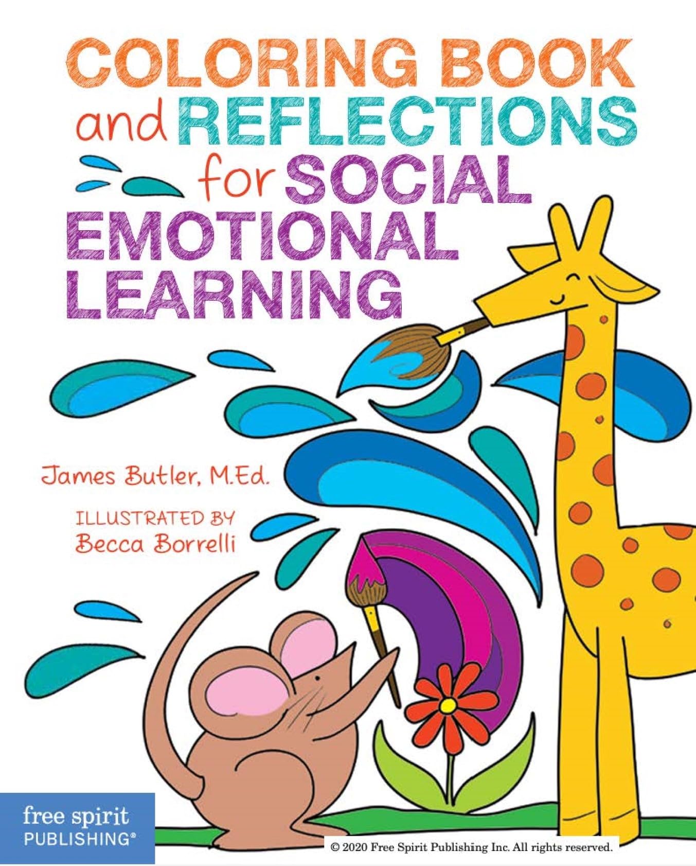 Coloring Book and Reflections for Social Emotional Learning: Butler M ...