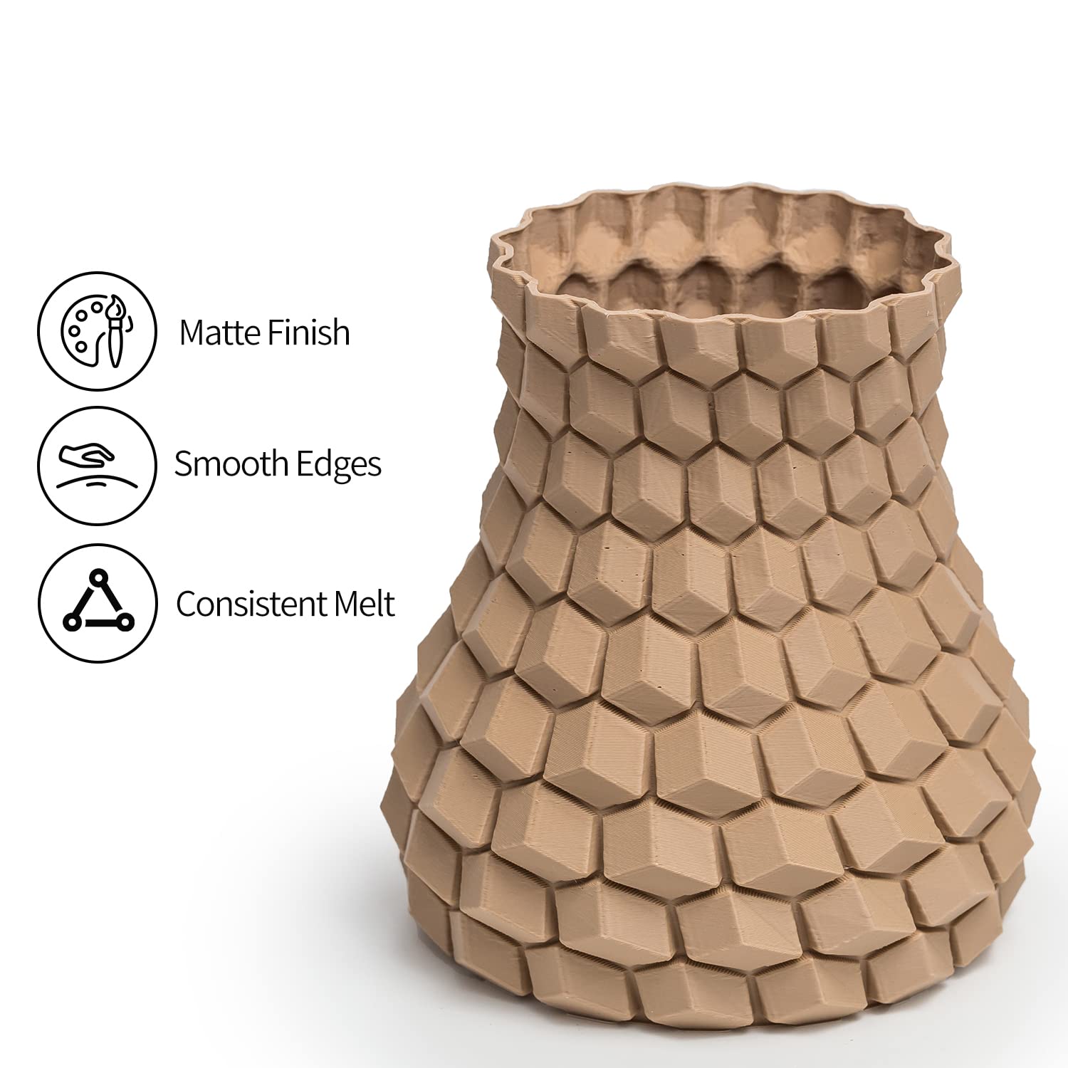 Snapklik.com : INLAND Micro Center Matte PLA Filament 1.75mm, Matte ...