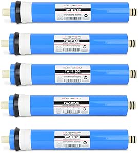 Amazon.com: Hydron 100 GPD Reverse Osmosis Membrane - 5 Pack for ...