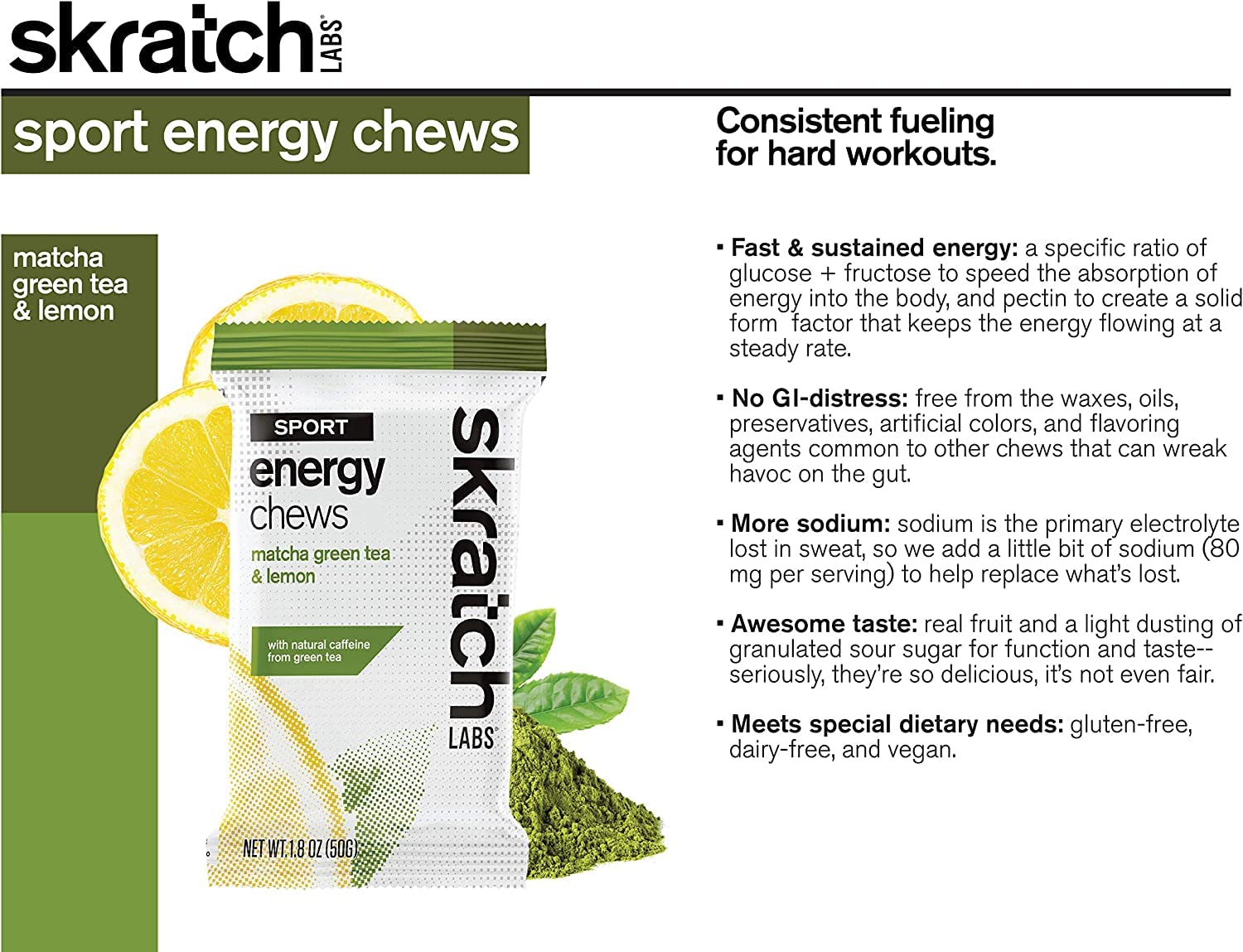 Snapklik.com : Skratch Labs Energy ChewsEnergy Gummies For Running ...
