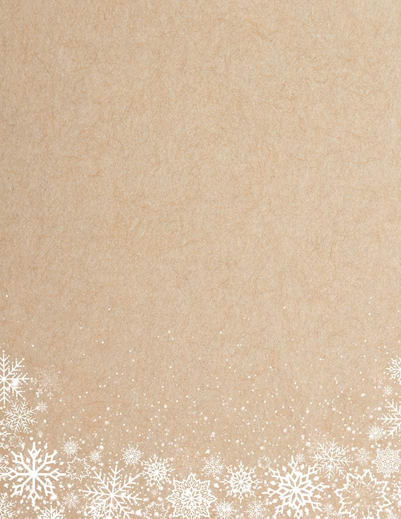 Amazon.com : First Snowfall Winter Stationery Paper - 80 Sheets ...