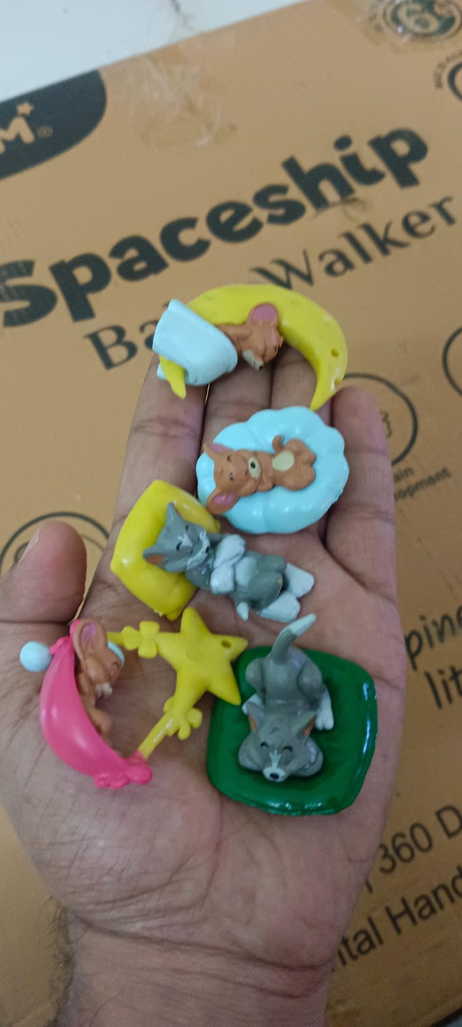 5 PCS Tom and Jerry Car Accessories, Car Dashboard Accessories, Small ...