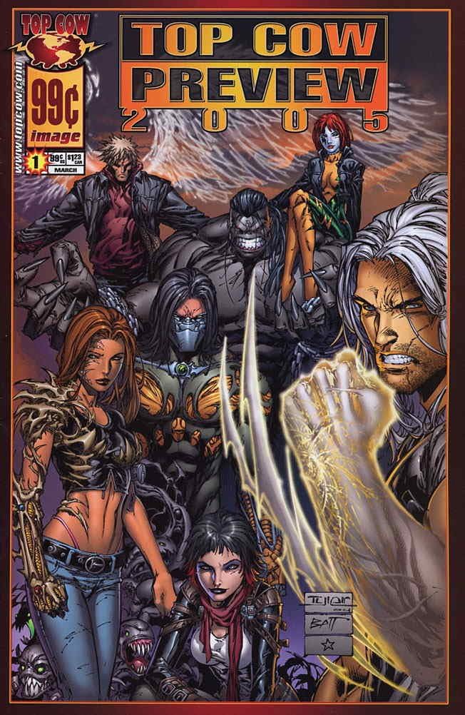 Amazon.com: Top Cow Preview Book 2005#1 FN ; Image comic book | Tyler ...