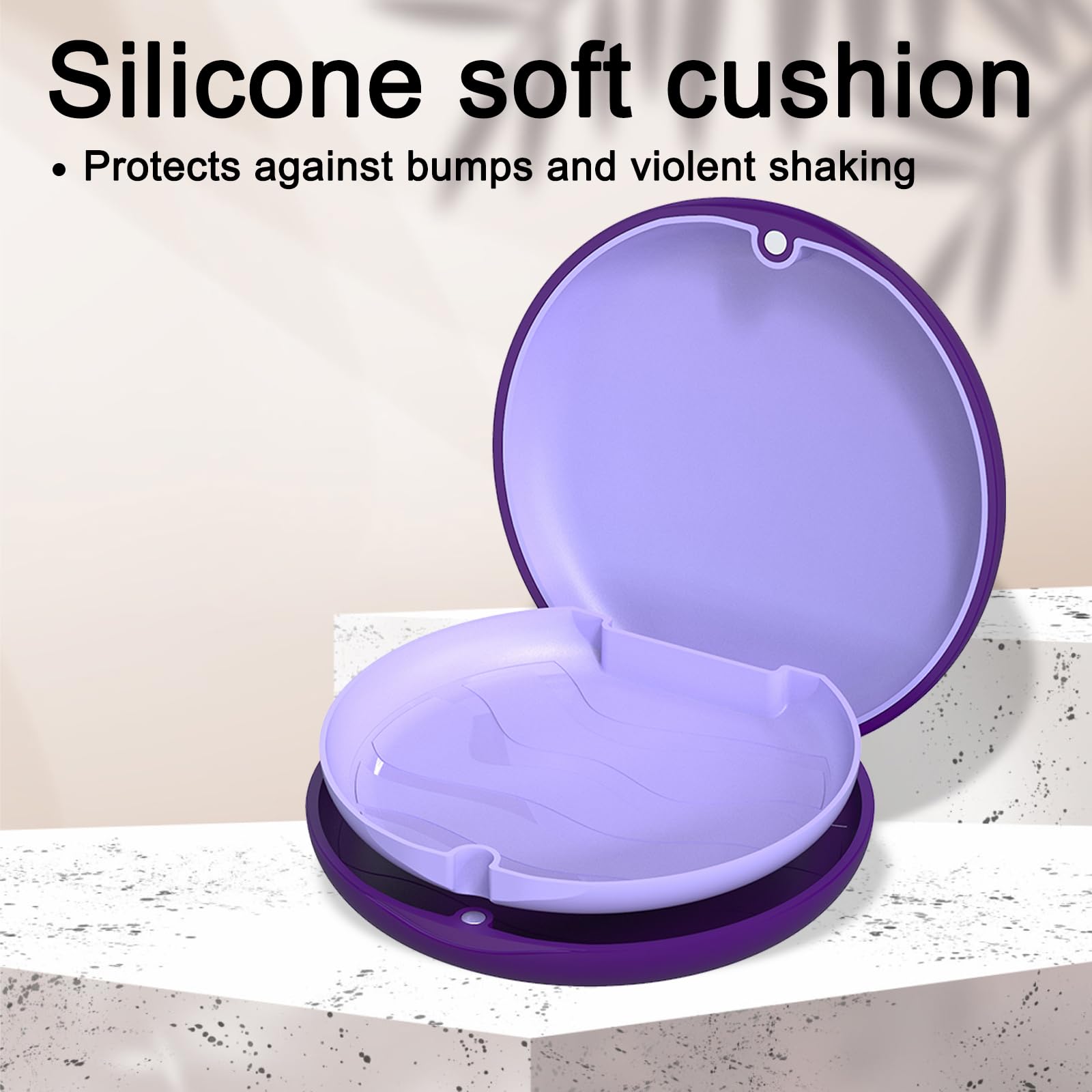 Retainer and Aligner Case, ARGOMAX Braces Box, 1 Piece Orthodontic Box ...