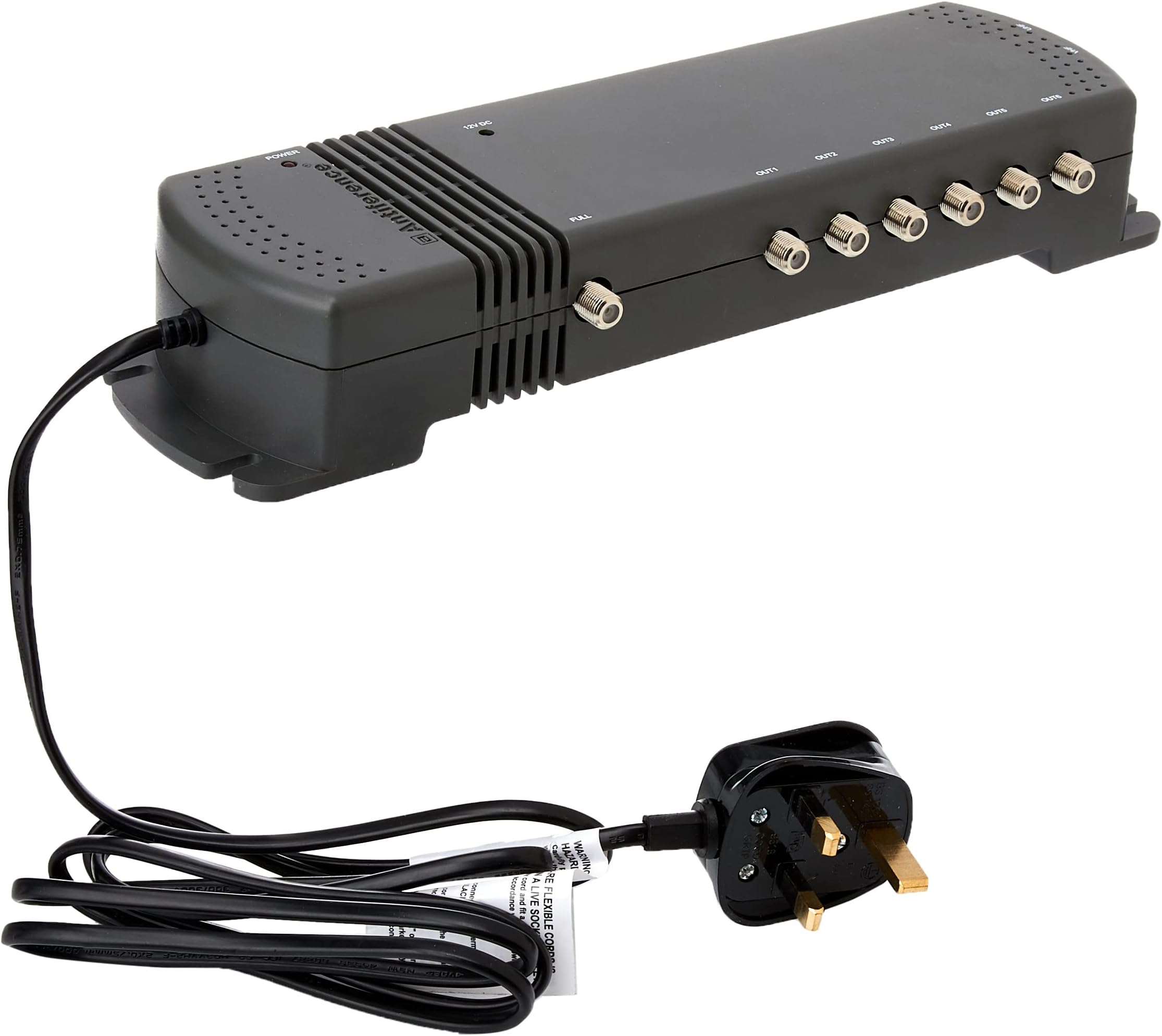 Signal Booster, SLx TV Amplifier 8 Output 27824BMR - Improve Picture ...