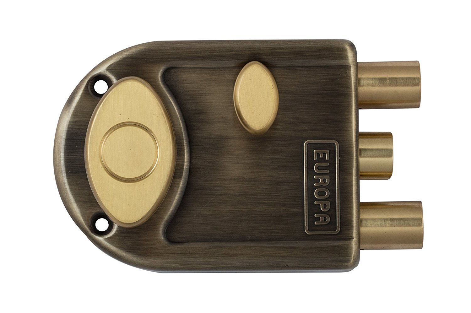 Europa Brass Dimple Key Main Door Lock (Metallic, 8013AB) : Amazon.in ...
