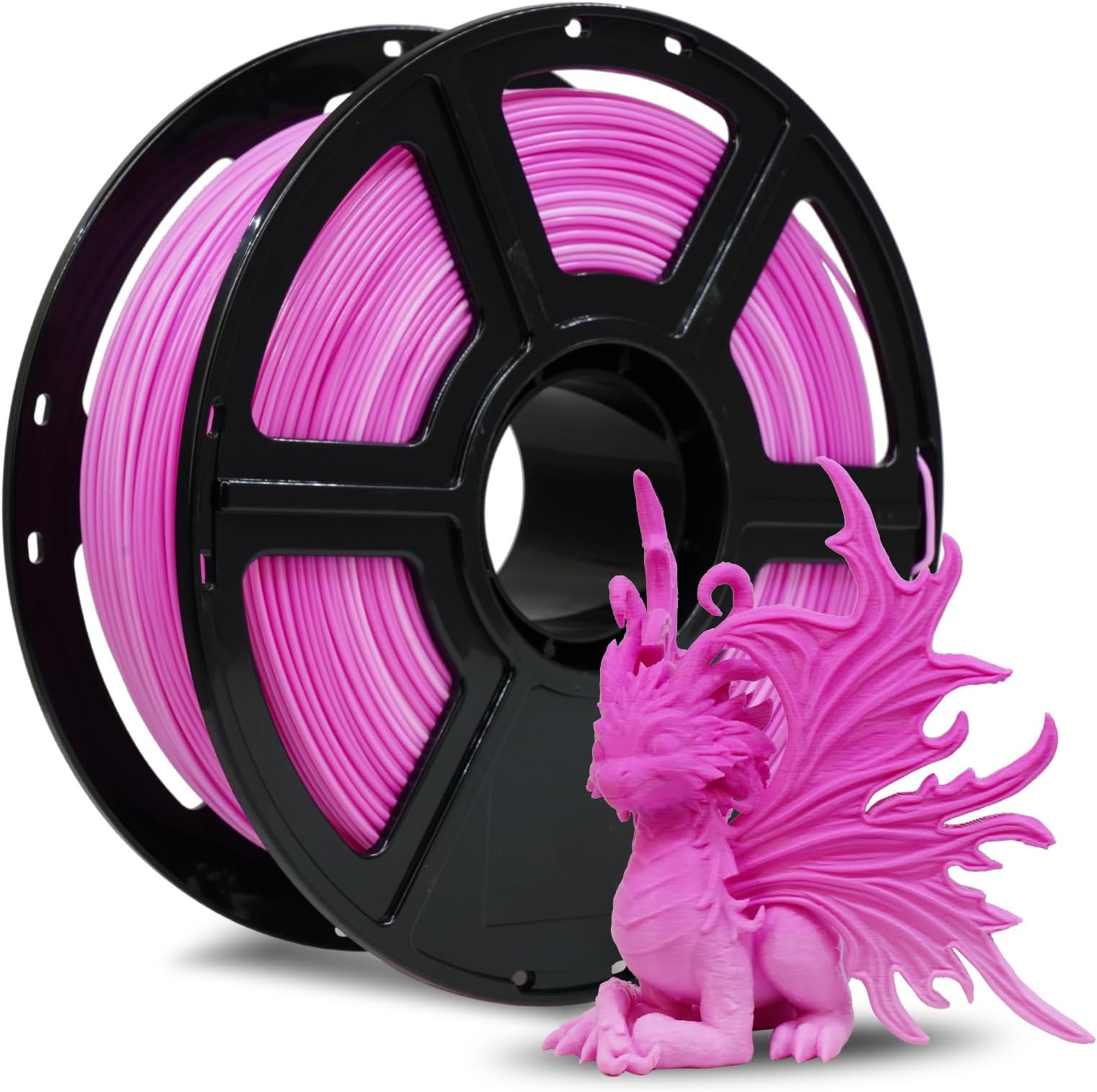 Amazon.com: FLASHFORGE Rapid PLA Filament 1.75mm Pink White Gradient ...