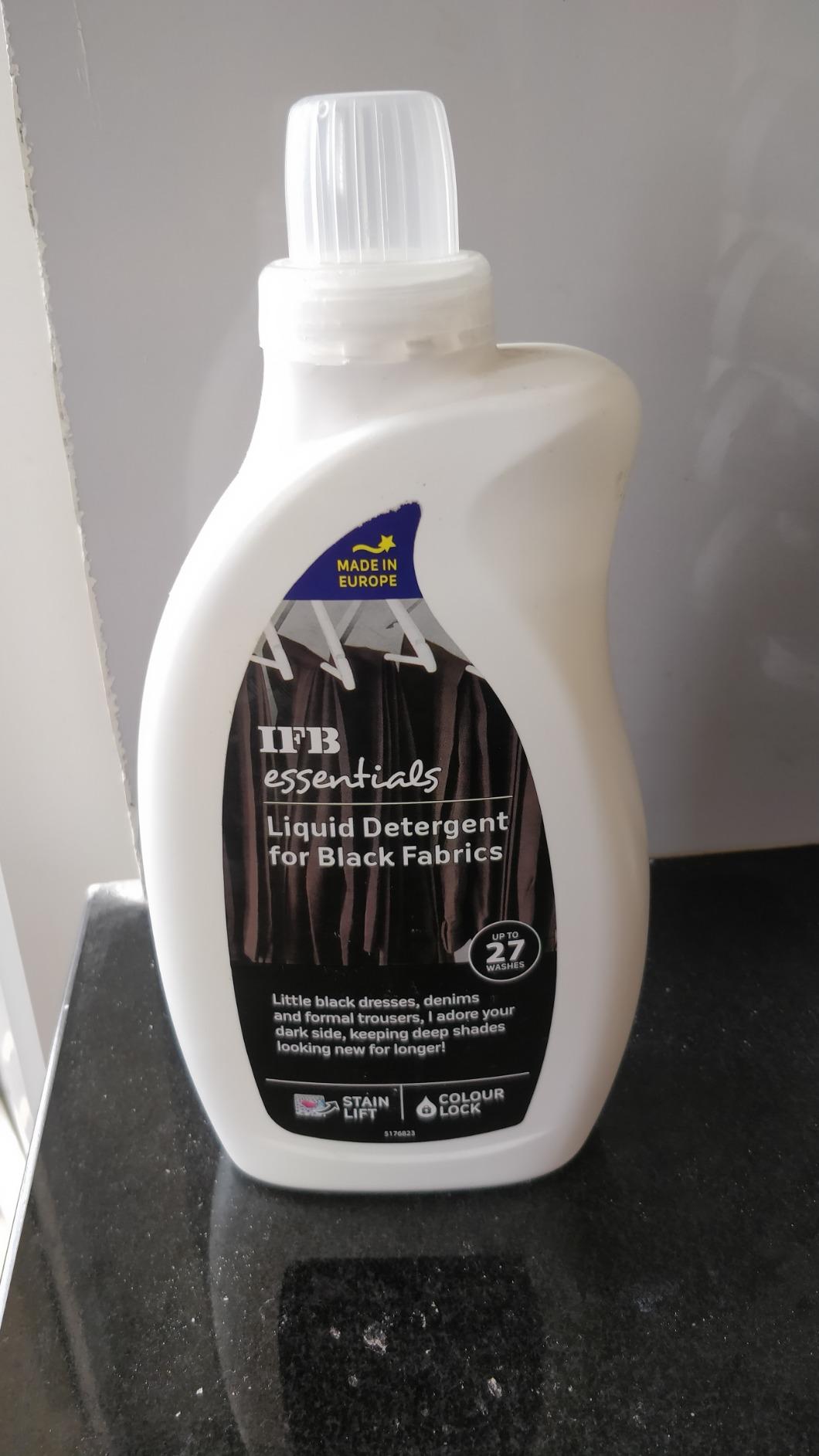 IFB Essentials Liquid Detergent for Blacks - 945 ml : Amazon.in: Health ...