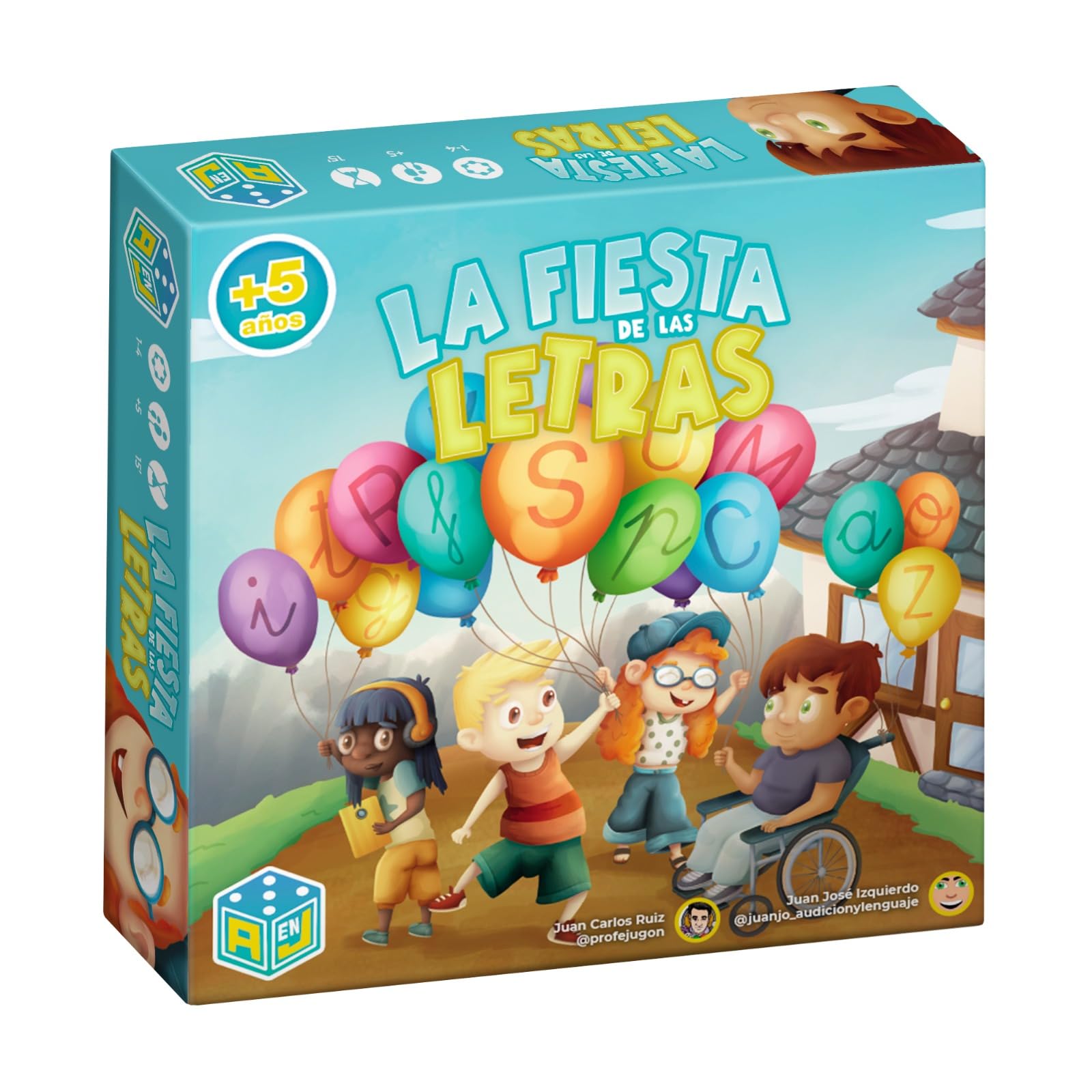 LA Fiesta DE Las Letras. Juego + 5 años para Trabajar lecto-Escritura ...