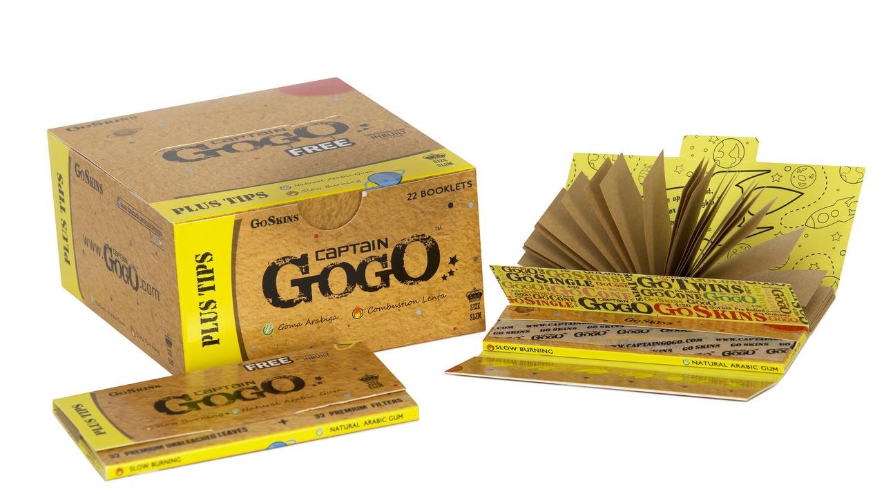Captain Gogo Unbleached Brown Plustips (109mm x 44mm, Pack of 5 ...
