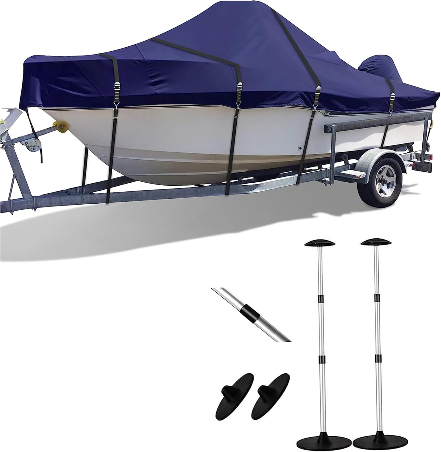 Amazon.com: 900D Waterproof Center Console Boat Cover & Boat Cover ...