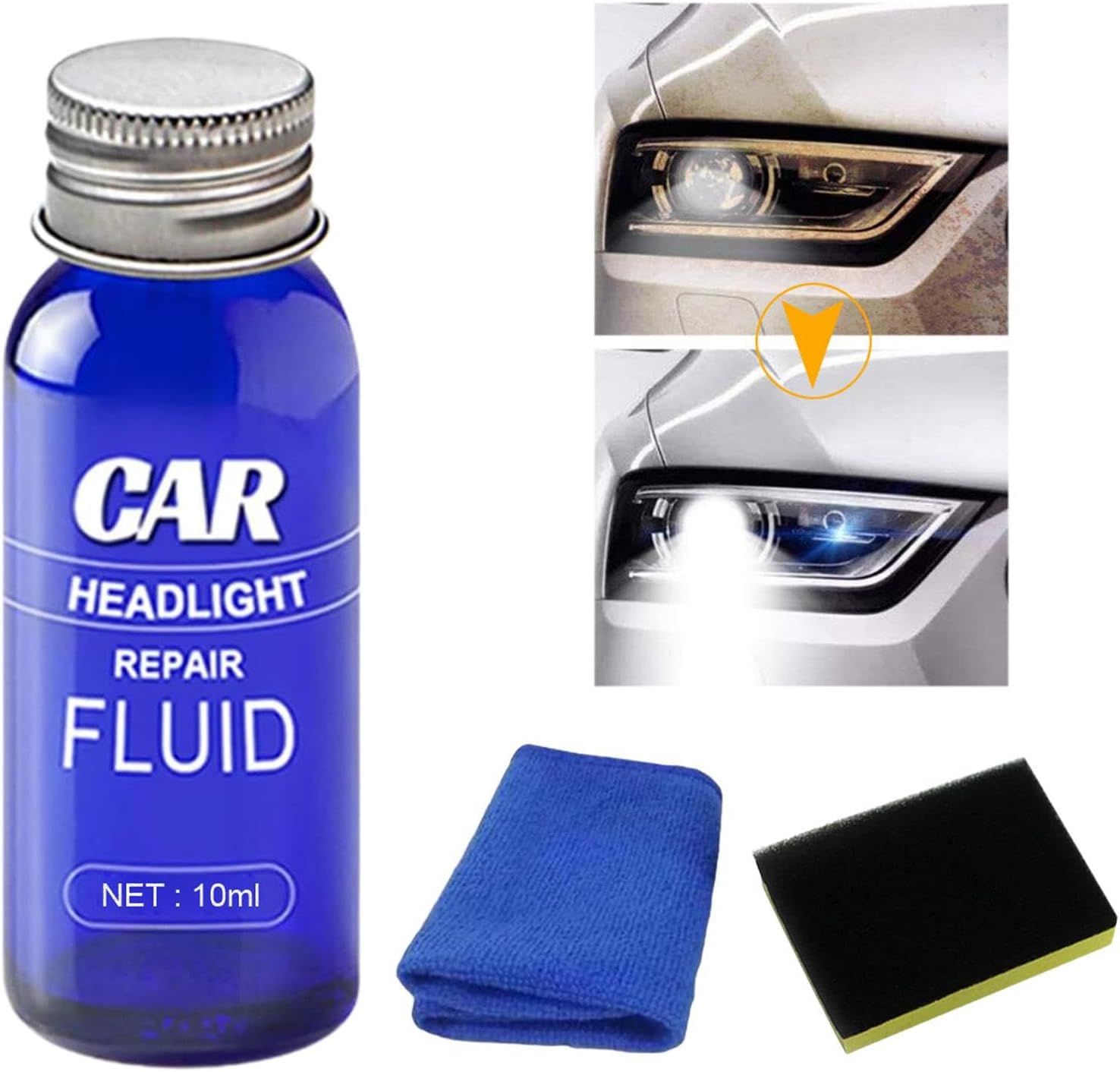 Headlight Restore Kit - Lens Cleaner Headlamp Restorer - Ceramic ...