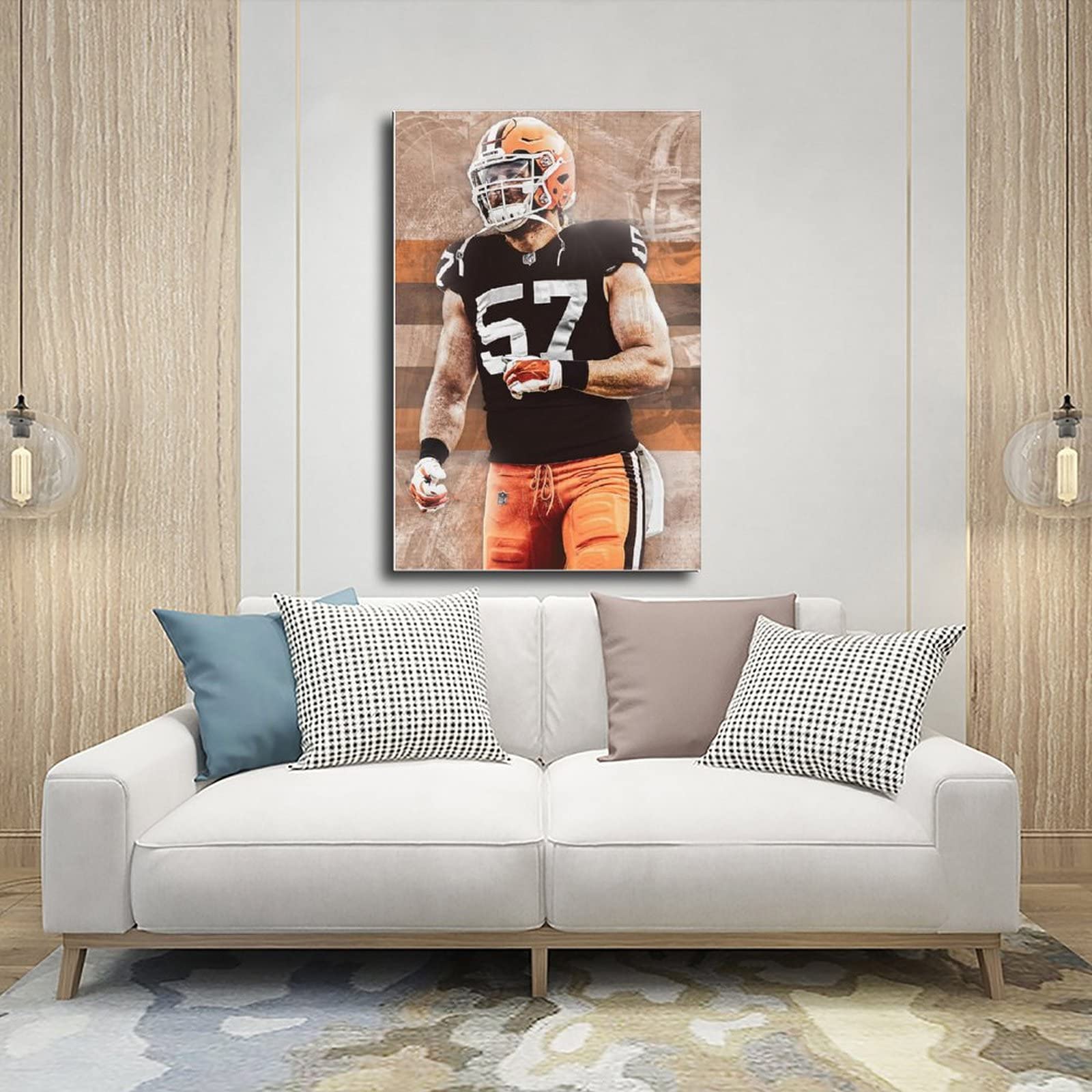 Clay Matthews Poster Clay Matthews Memorabilia, Autographed Clay