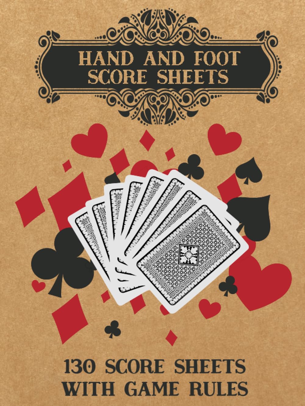 Amazon.com: Hand and Foot Card Playing Game Score Sheets with Rules ...