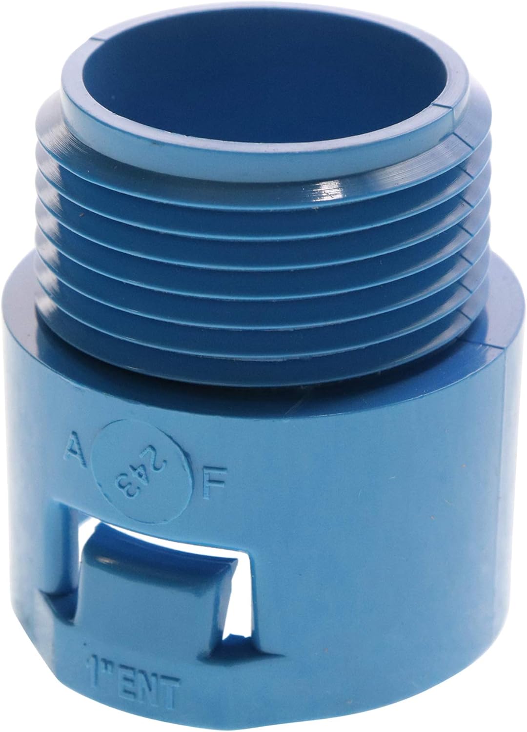 Carlon A243F ENT Non-Metallic 1-Piece Snap-In Threaded Adapter, 1-Inch ...