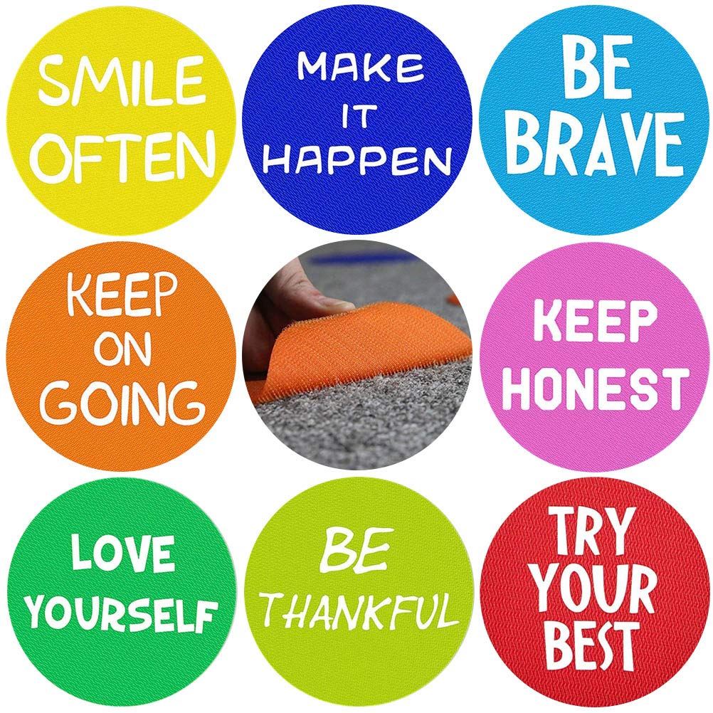 Buy 32 Pcs Positive Sayings Carpet Markers,Positive Sayings Spot ...