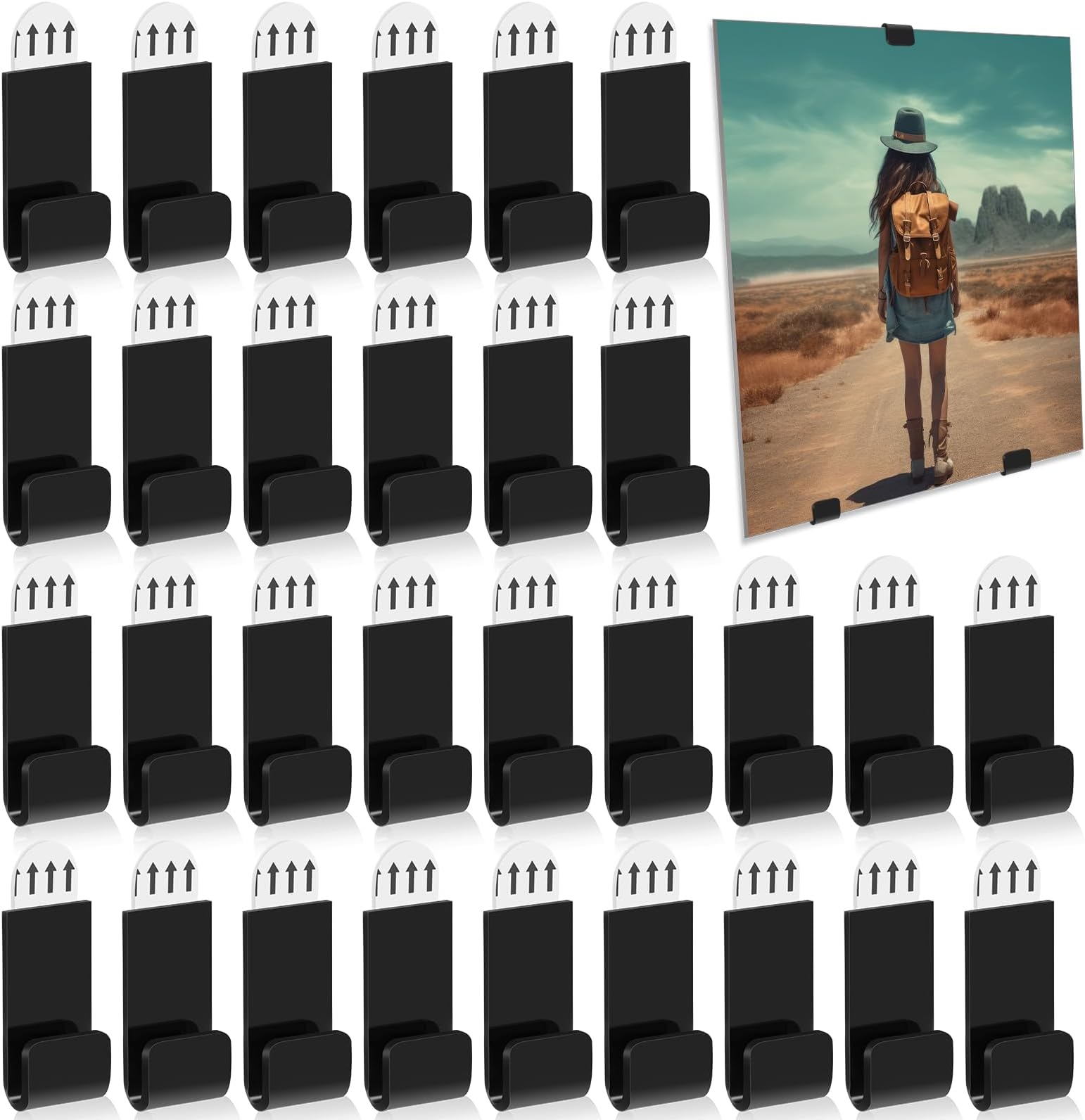 Amazon.com : Menkxi 36 Pcs Vinyl Record Wall Mount Display Shelf ...
